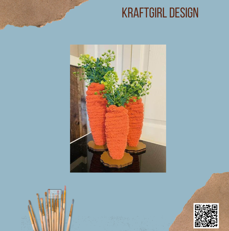 Standing Carrot Trio – Not Just Frames